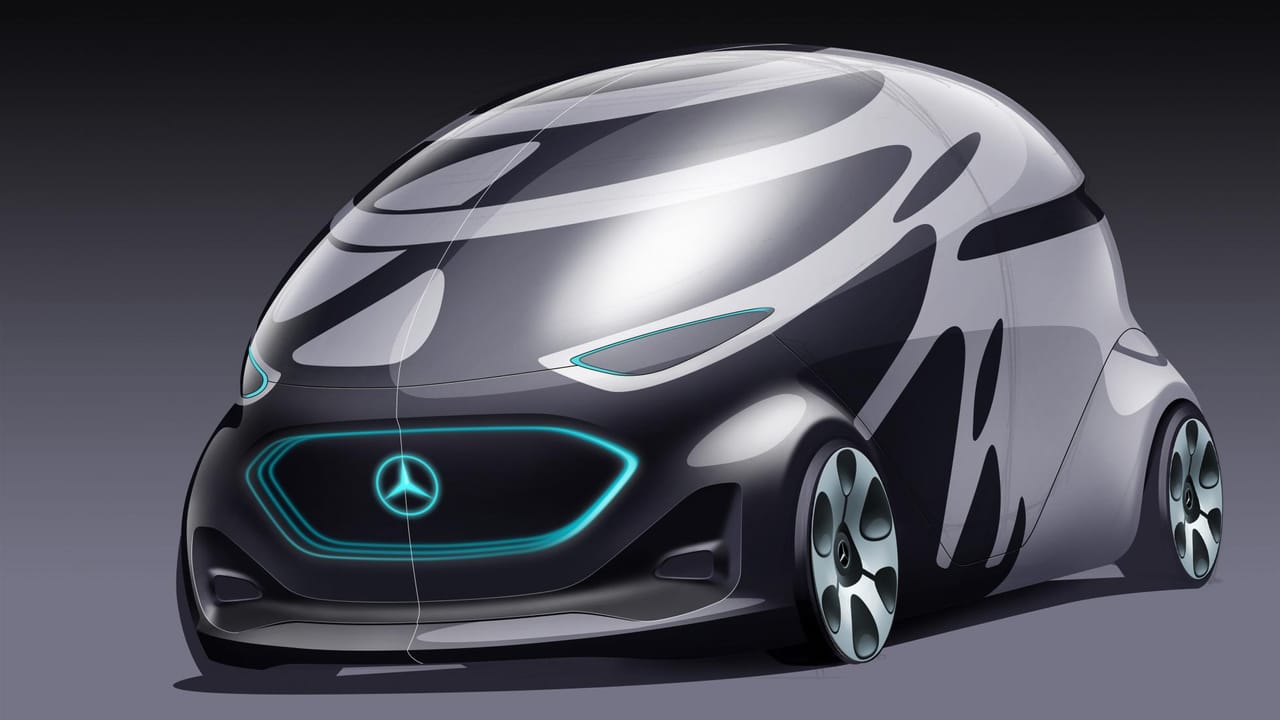 Mercedes has a new autonomous, electric pod concept | Top Gear