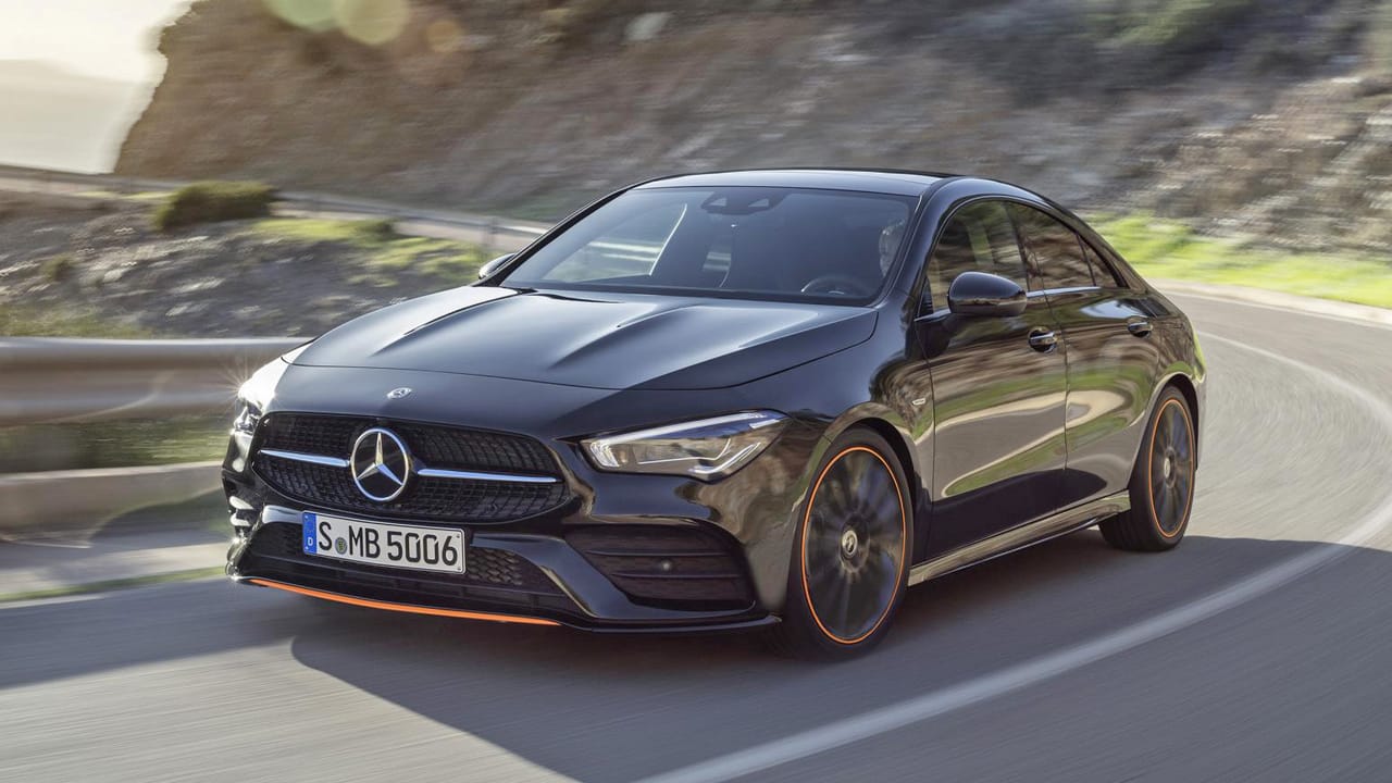 The new Mercedes CLA has clever mood lighting and mini-CLS looks | Top Gear