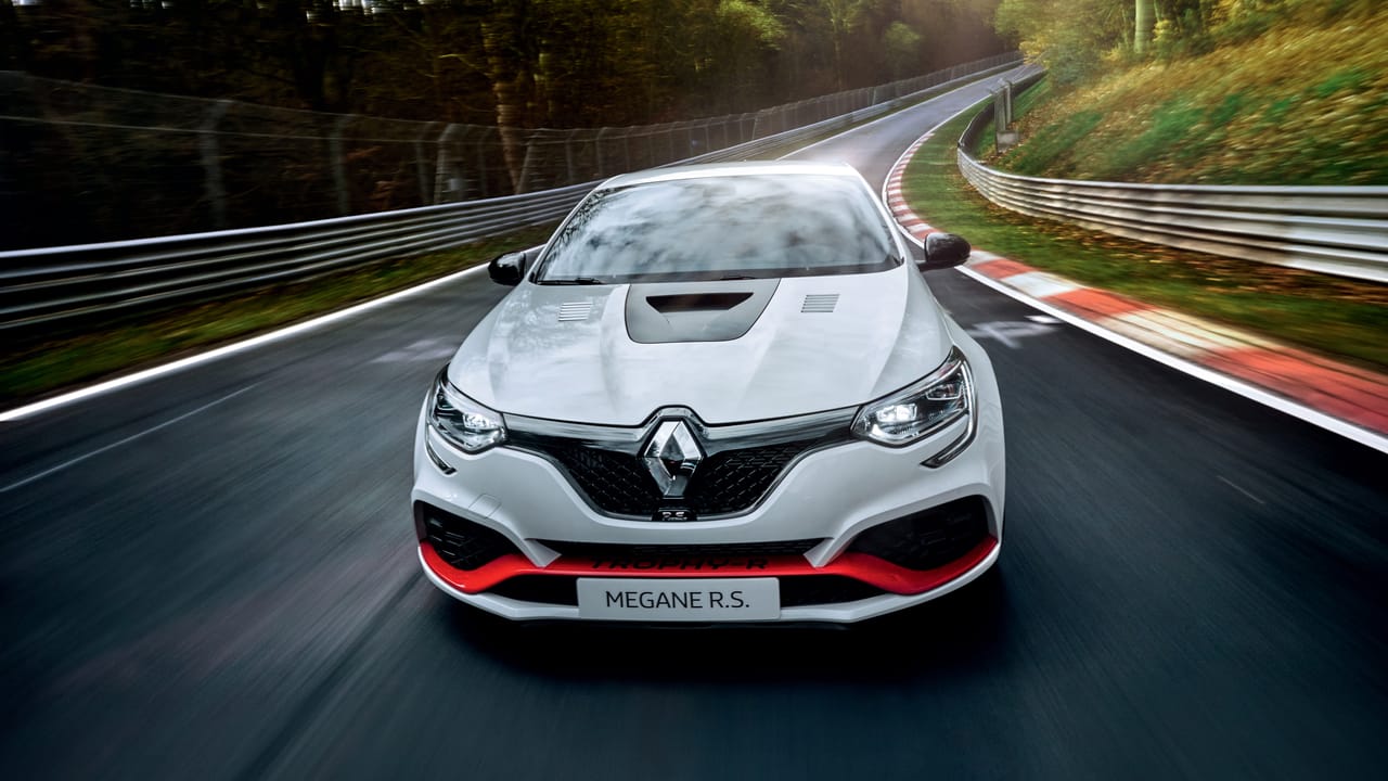 The Megane R.S. Trophy-R is the fastest FWD car at the 'Ring | Top Gear