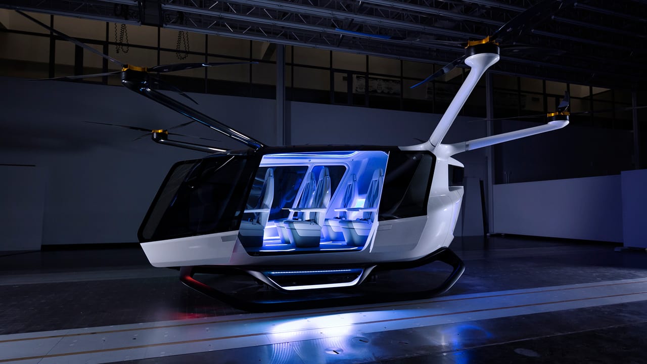 BMW helped design this hydrogen-powered flying thing | Top Gear