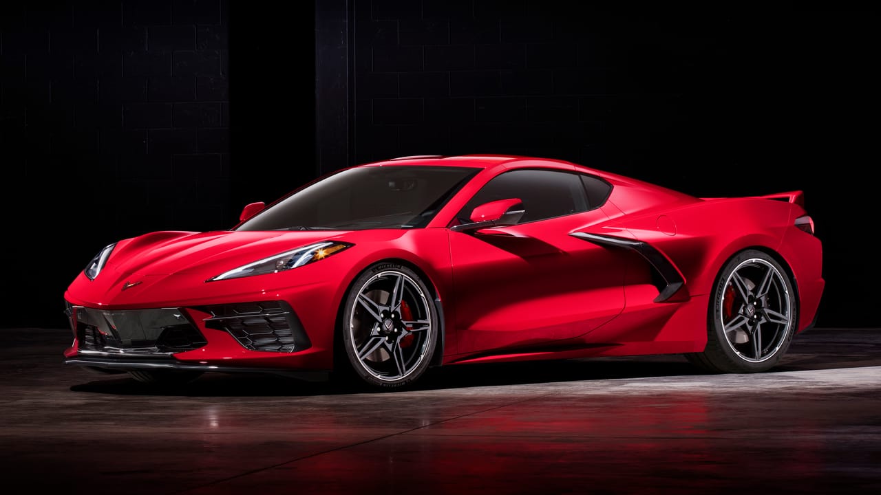 This is the new mid-engined Chevrolet Corvette Stingray | Top Gear