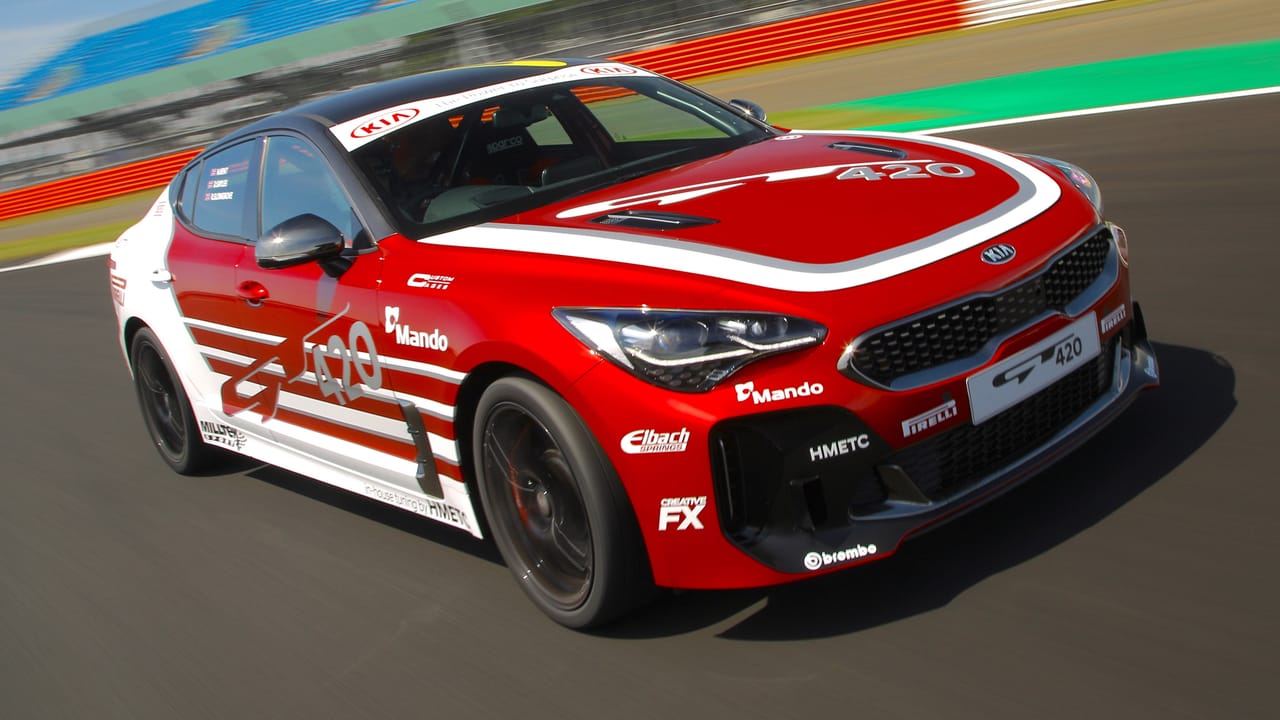 Kia has built a mad, 420bhp one-off Stinger track-day car | Top Gear