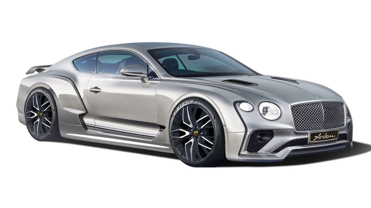 Tuner attacks Bentley Continental GT with carbonfibre | Top Gear
