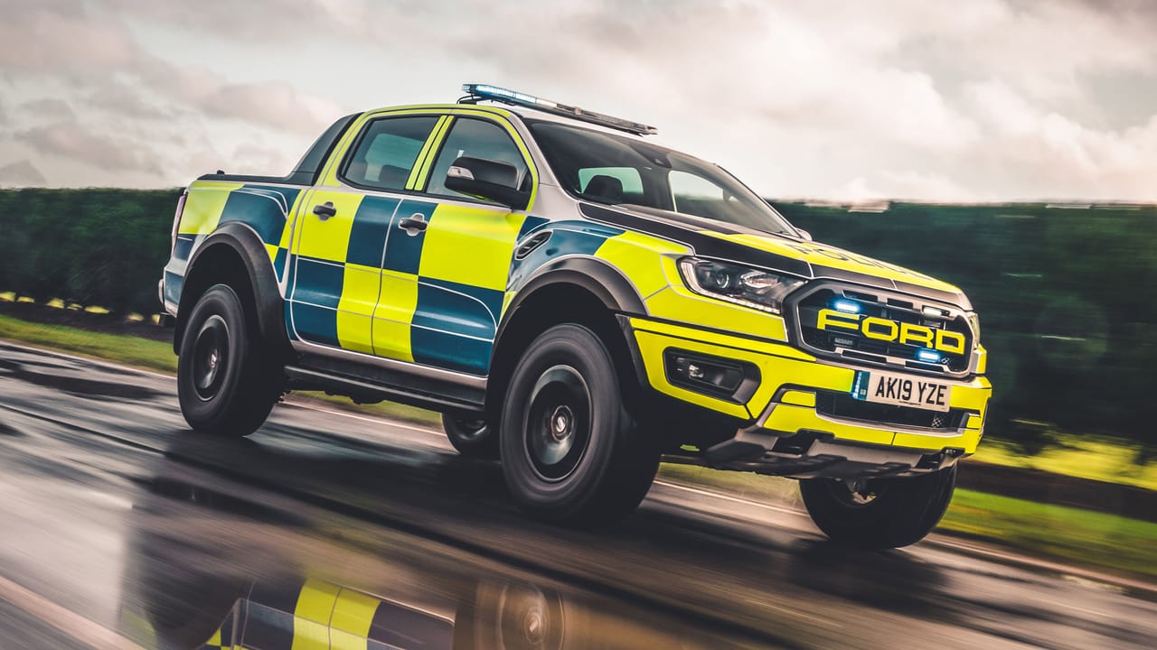 Welsh Police have got a Ford Ranger Raptor | Top Gear