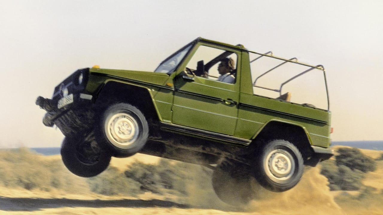 Gaze at these vintage G-Wagens in their element | Top Gear