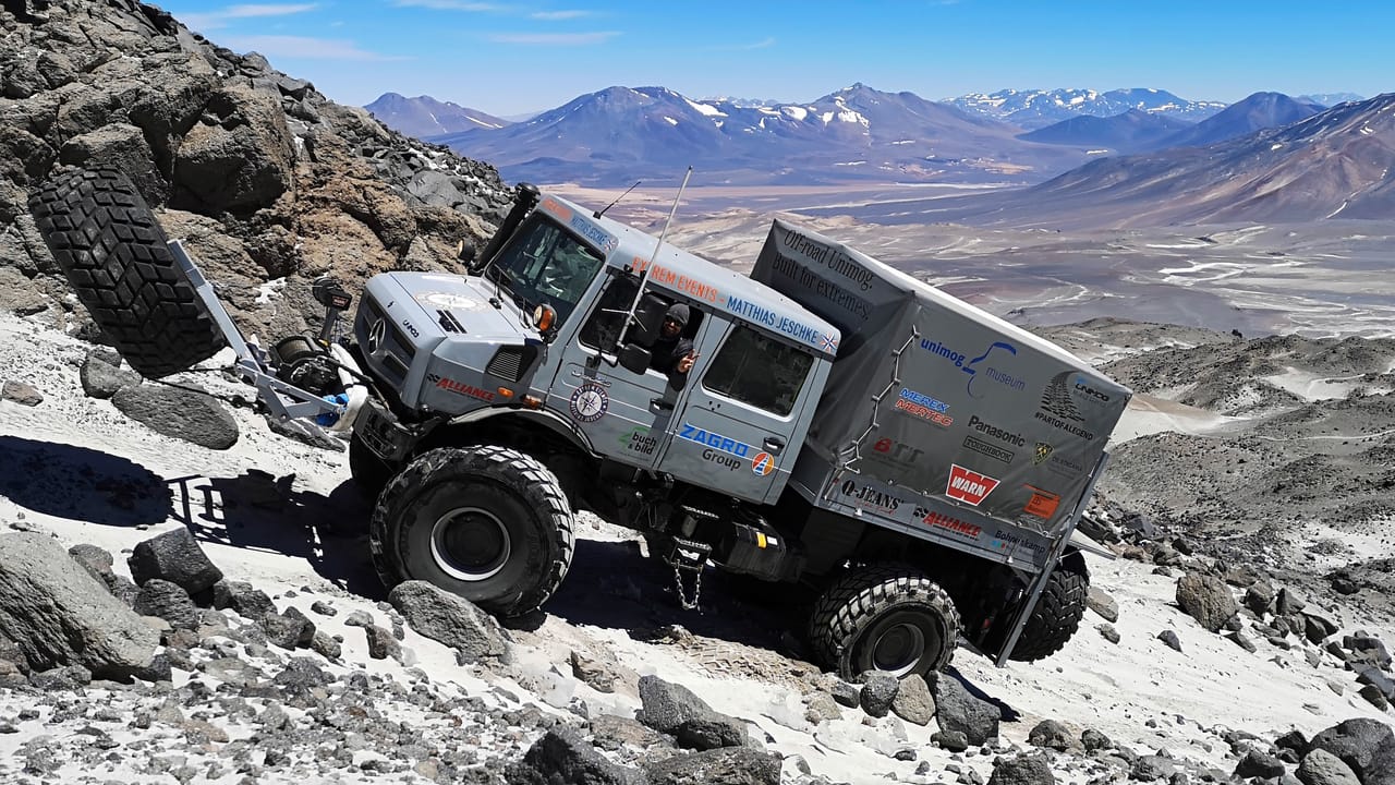 Two Unimog have set an altitude world record | Top Gear