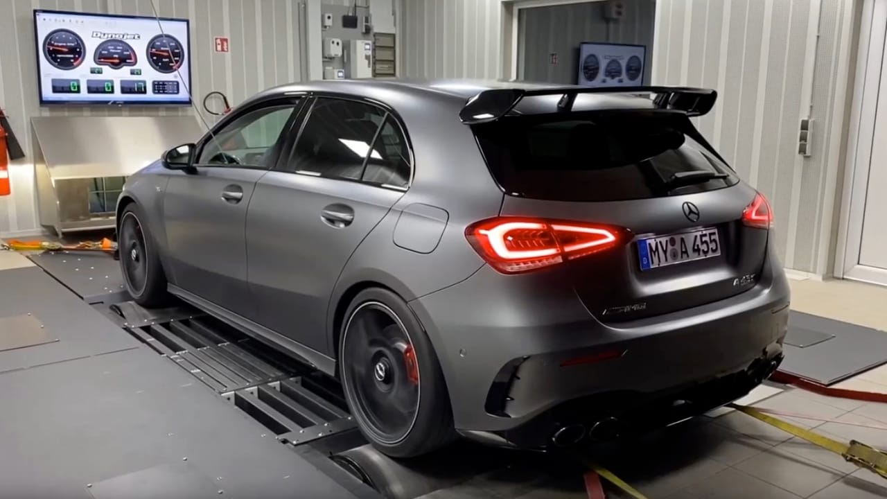 Renntech will boost your AMG A45 S to almost 600bhp | Top Gear