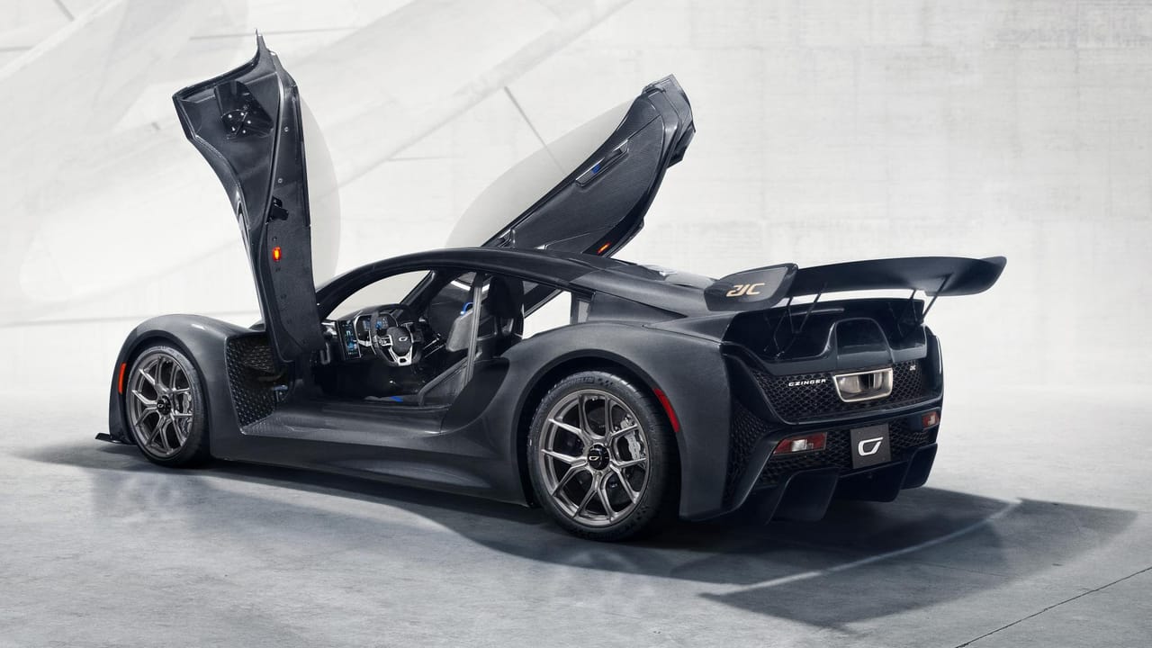 The Czinger 21C is a 1,233bhp 3D-printed hypercar | Top Gear
