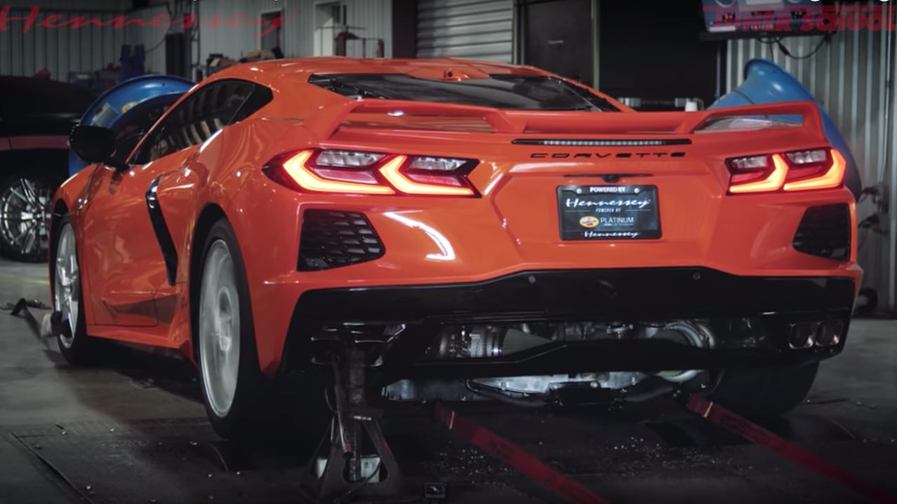 Fill your day with the sound of a 1,200bhp Corvette | Top Gear