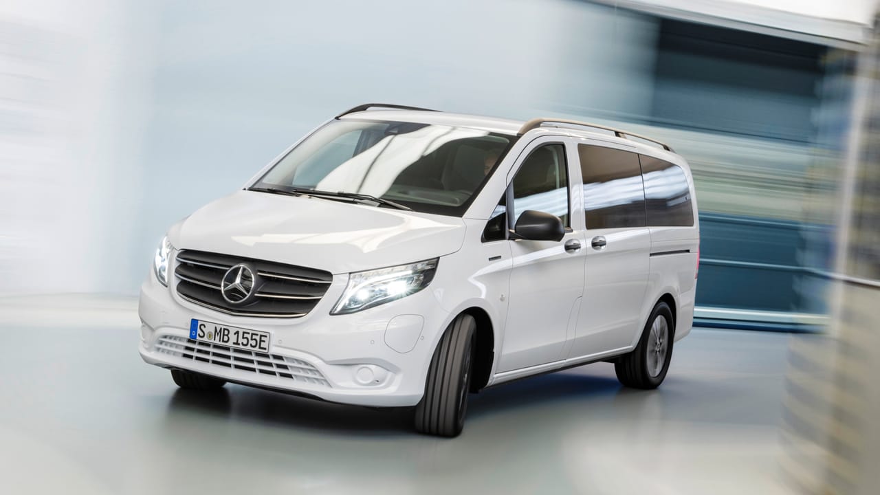 Merc's eVito Tourer is a nine-seat e-van with a 260-mile range | Top Gear