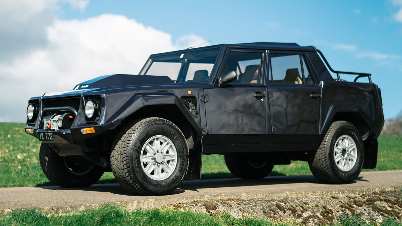 One lightly-Stigged Lambo LM002, yours for £285k | Top Gear