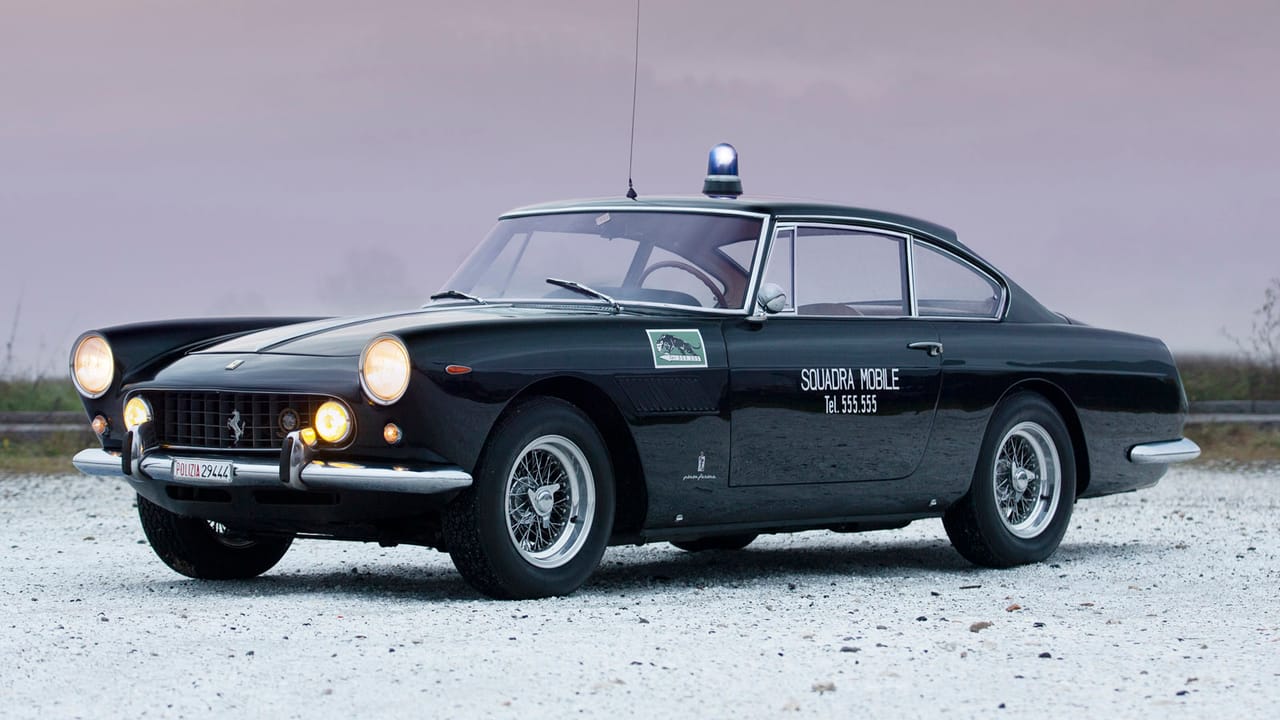 Yep, this is an actual Ferrari 250 GTE police car | Top Gear