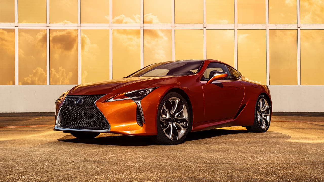 You want your Lexus LC500 in orange, right? | Top Gear