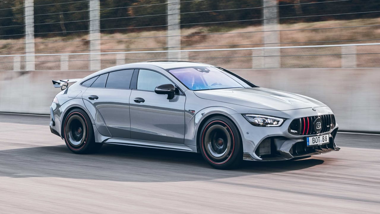 The Brabus Rocket 900 is a 205mph AMG GT 4dr | Top Gear
