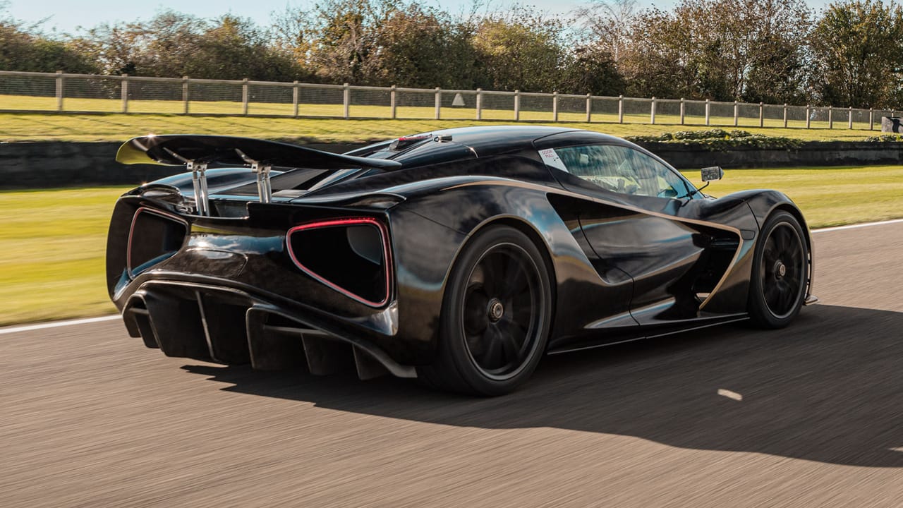 Flat out in the quad-motor Lotus Evija electric hypercar | Top Gear