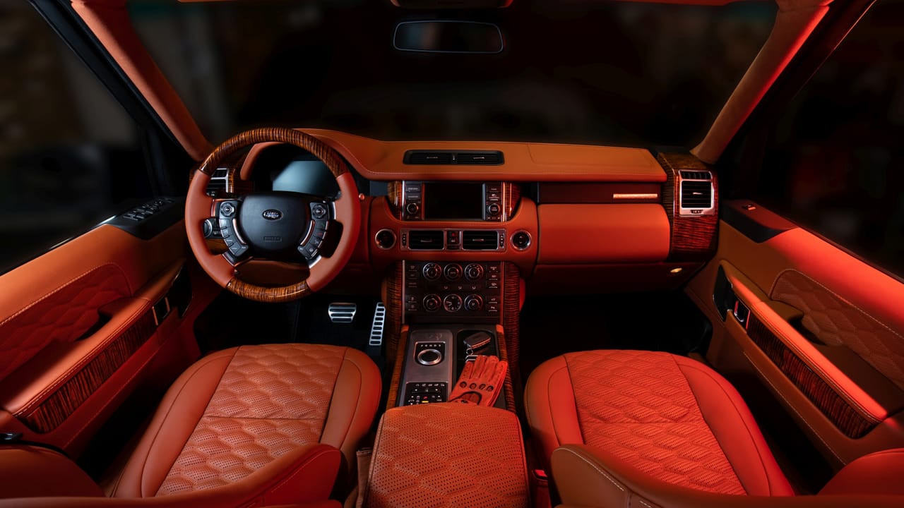 Prepare your eyes for this custom Range Rover interior | Top Gear