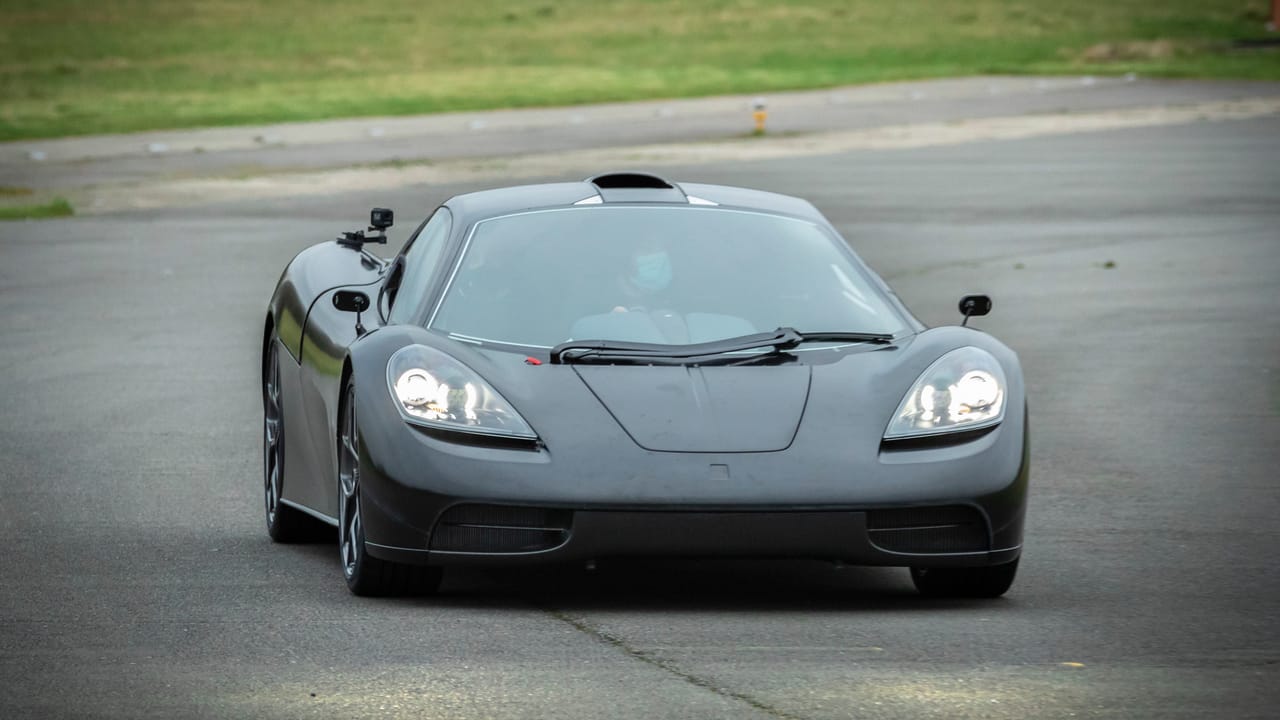 The GMA T.50 has hit the track for the first time | Top Gear
