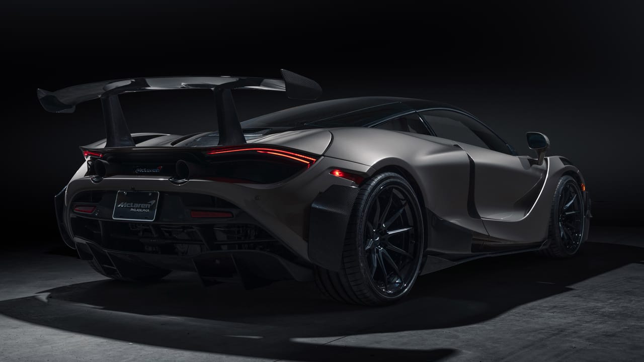 Check out the wing on this modified McLaren 720S | Top Gear