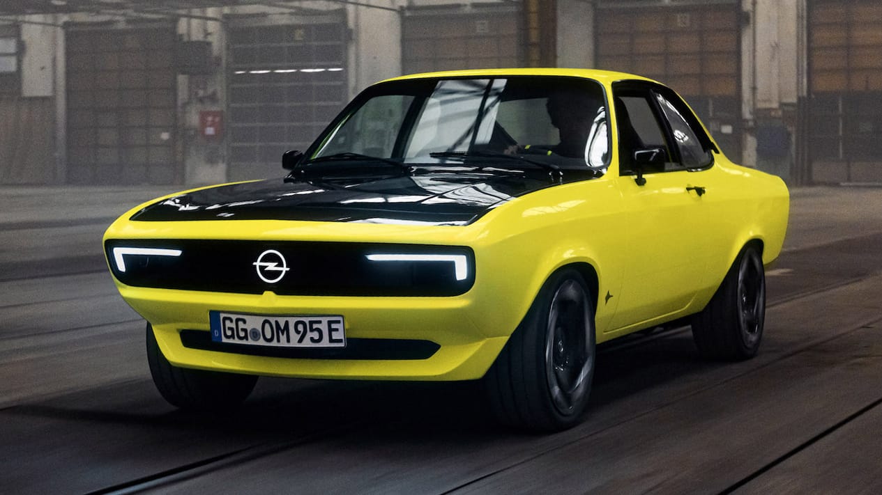 This is the Opel Manta GSe: a rear-drive EV with a manual 'box | Top Gear
