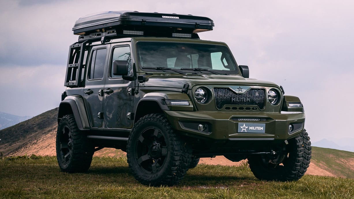 The Militem Ferox Adventure is a Jeep Wrangler in an Italian suit | Top ...