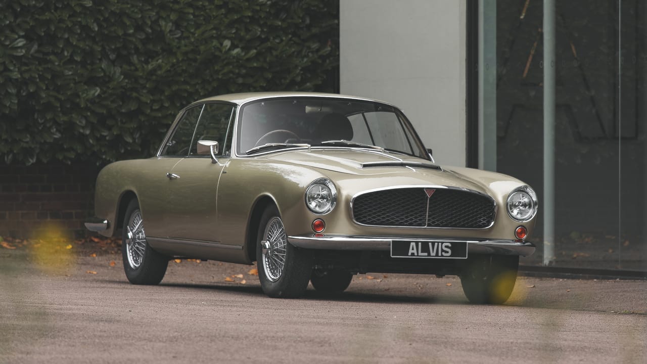 Today's lovely continuation special is an Alvis Graber Super Coupe ...