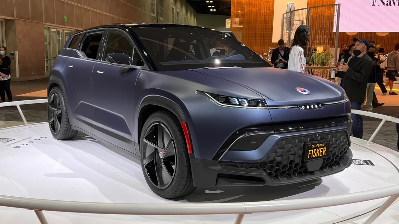 This is the production-ready Fisker Ocean electric SUV | Top Gear