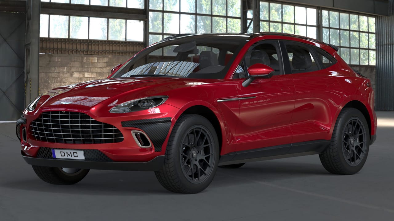 This is an 800bhp Aston DBX with sideburns | Top Gear