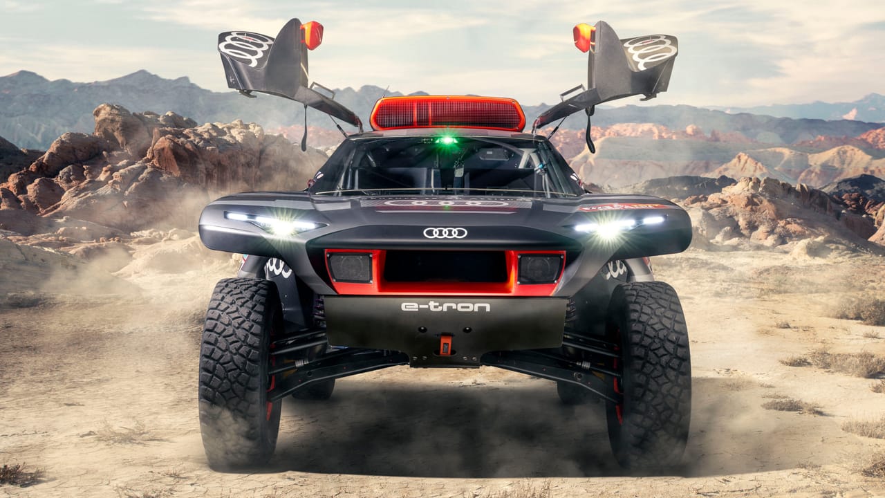 TG's best electric racer: the Audi RS Q e-tron | Top Gear