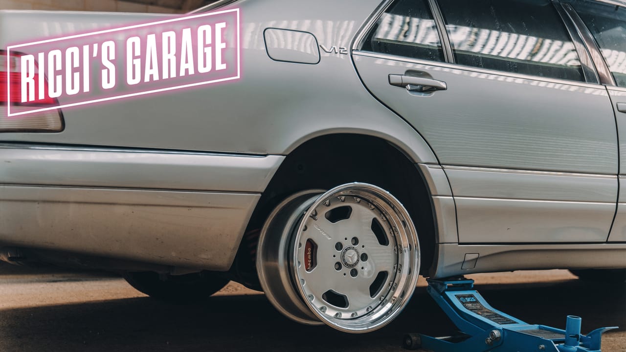 Treating the Mercedes S-Class to some new shoes | Top Gear
