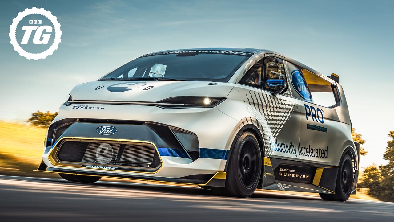 Video: Return of the Supervan! This 2,000bhp electric Transit is a ...