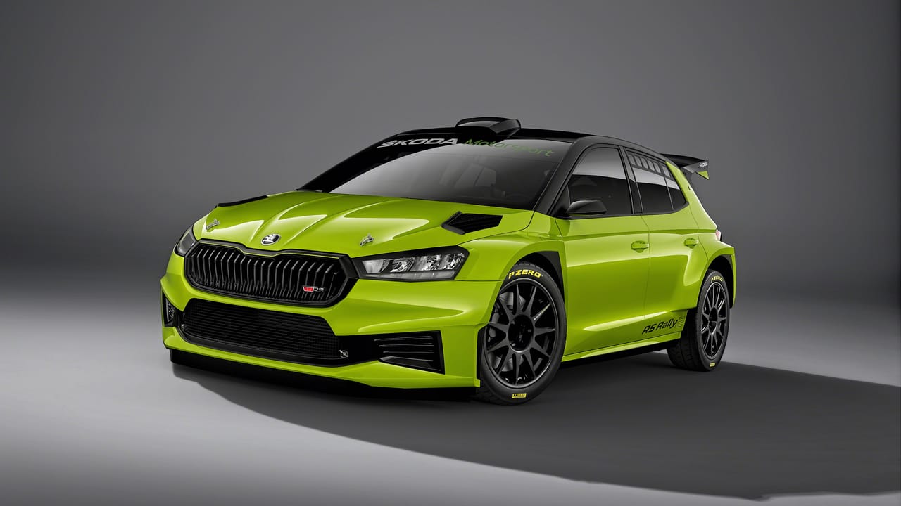 This is the latest rally-spec Skoda Fabia | Top Gear