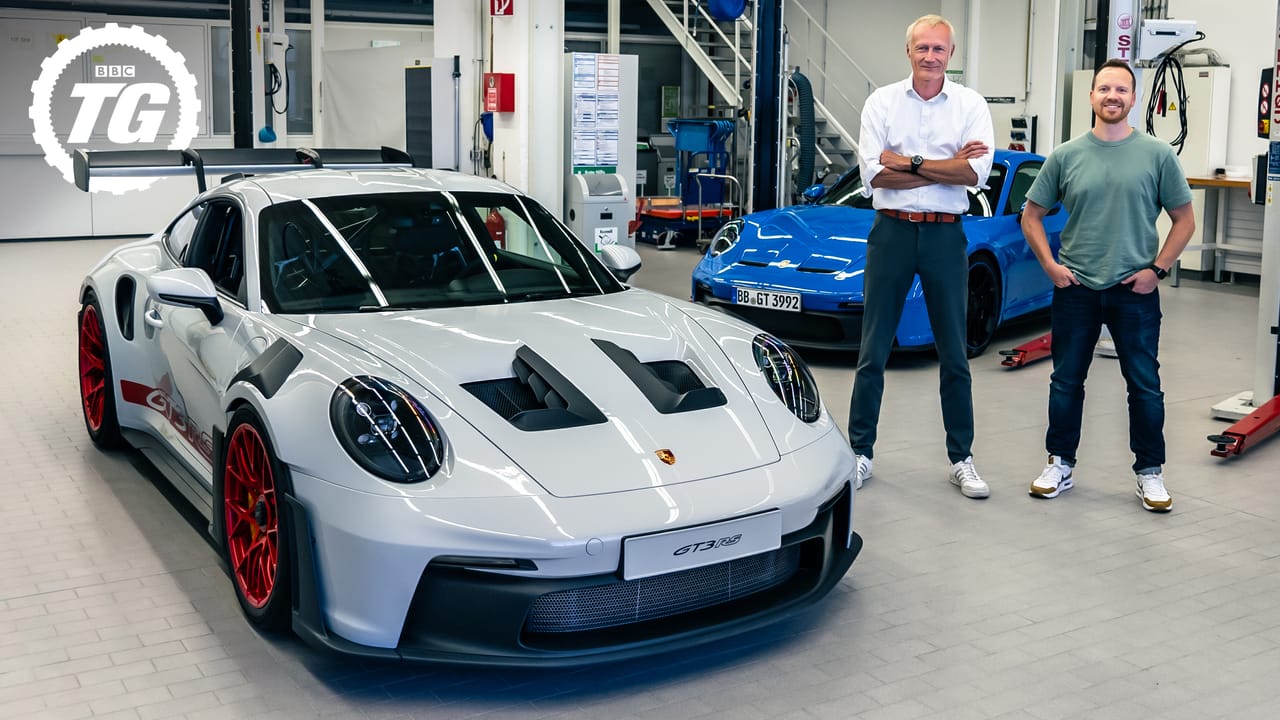 Take a closer look around the new Porsche 911 GT3 RS | Top Gear