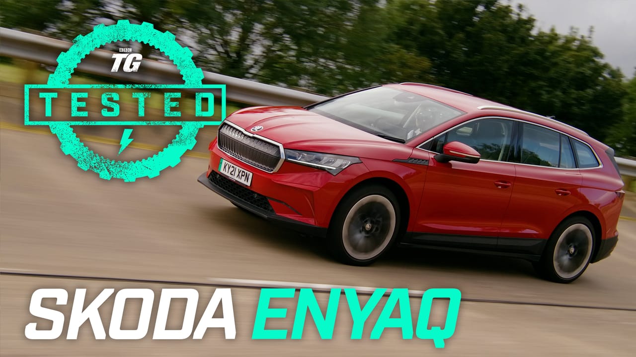 Skoda Enyaq Review: interior, range, price, 0-60mph & more | Top Gear