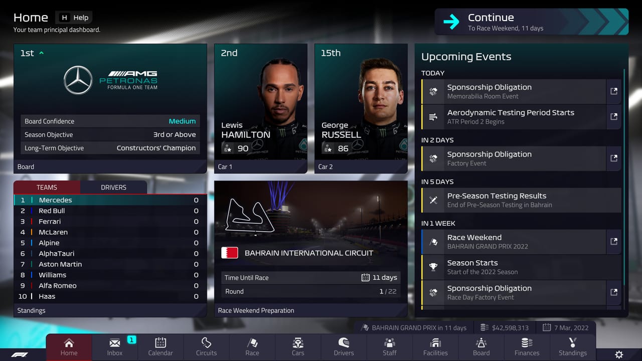 F1 Manager 22 review: the prettiest spreadsheet we've ever seen | Top Gear