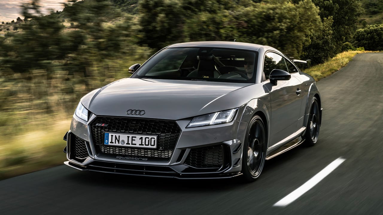 The Audi TT RS ‘iconic edition’ is a five-cylinder celebration of the ...
