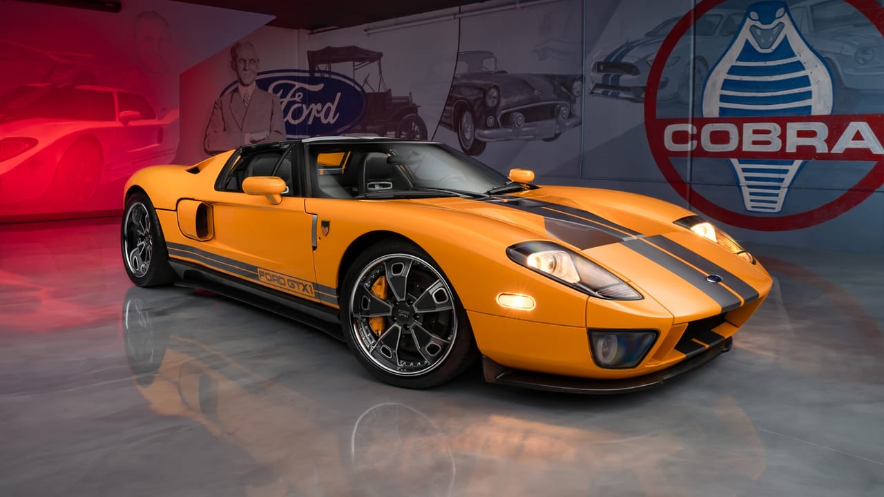 You want this stunning targa-roofed Ford GTX1 | Top Gear