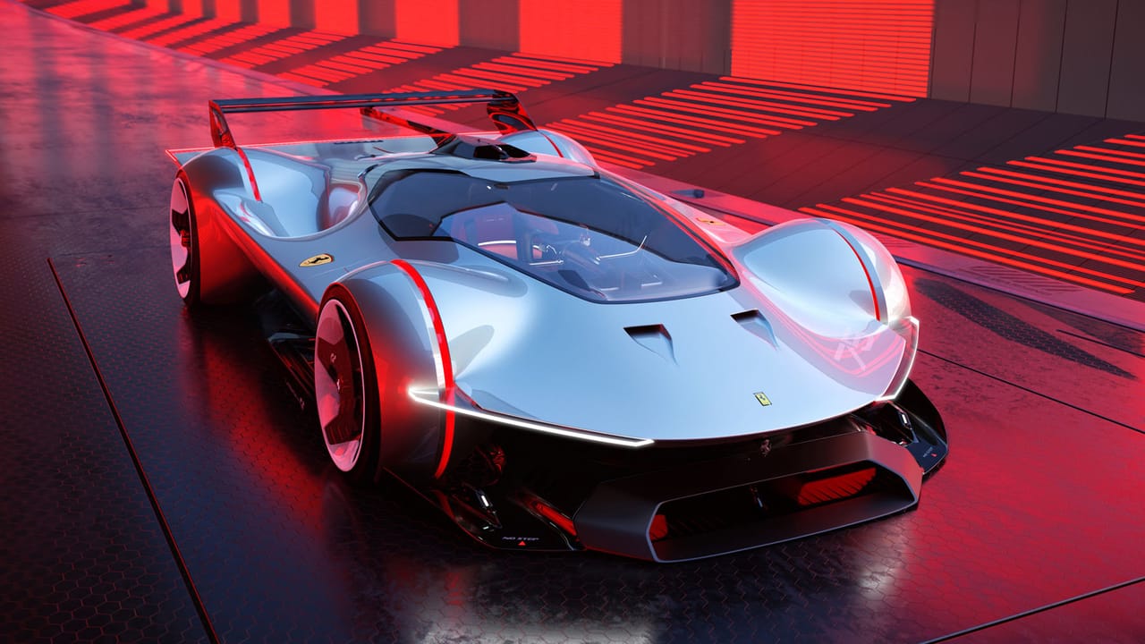 Wow. Check out Ferrari’s stunning 1,338bhp Vision Gran Turismo concept ...