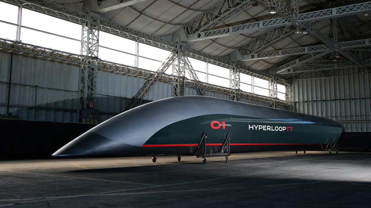 Looks like they’re still persisting with that hyperloop thing | Top Gear