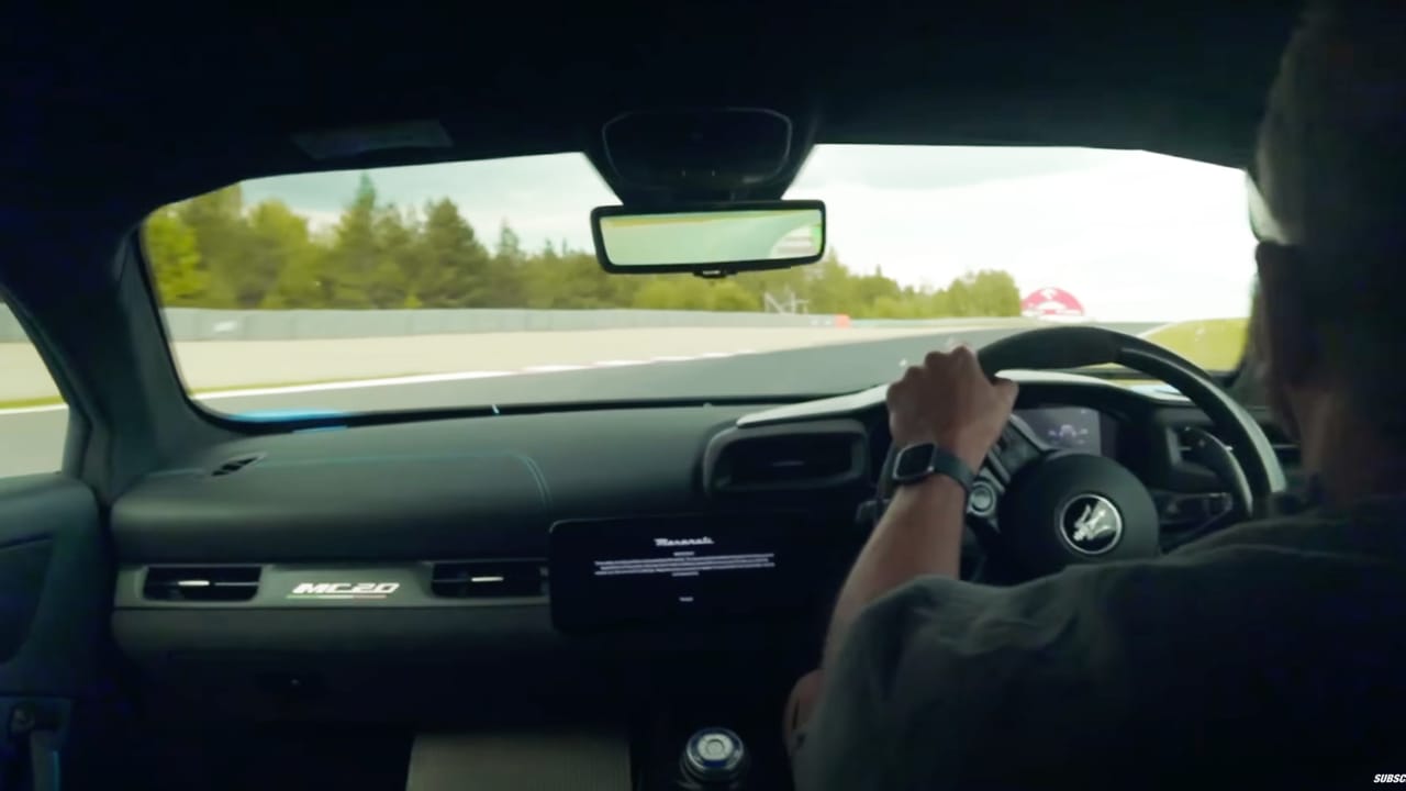 Twin-turbo V6, RWD: what's the Maserati MC20 supercar like on a track ...