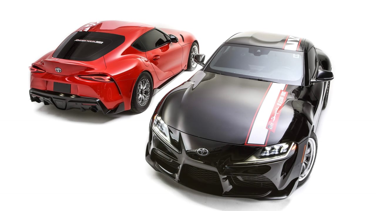 These 10-second Toyota Supras are heading to SEMA | Top Gear