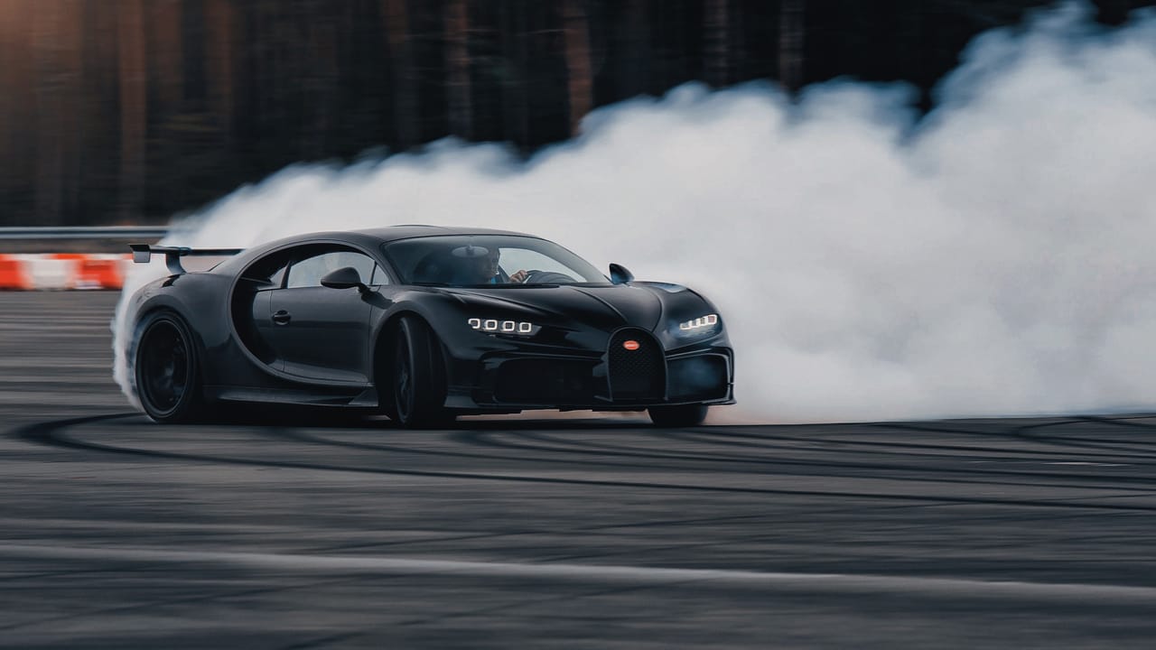 Video: watch this Bugatti Chiron Pur Sport DRIFT | Top Gear