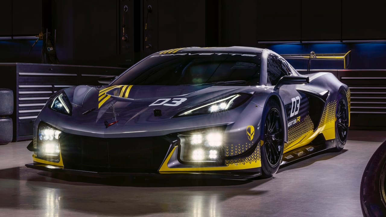Why yes, we would like this new Chevrolet Corvette GT3.R racer | Top Gear
