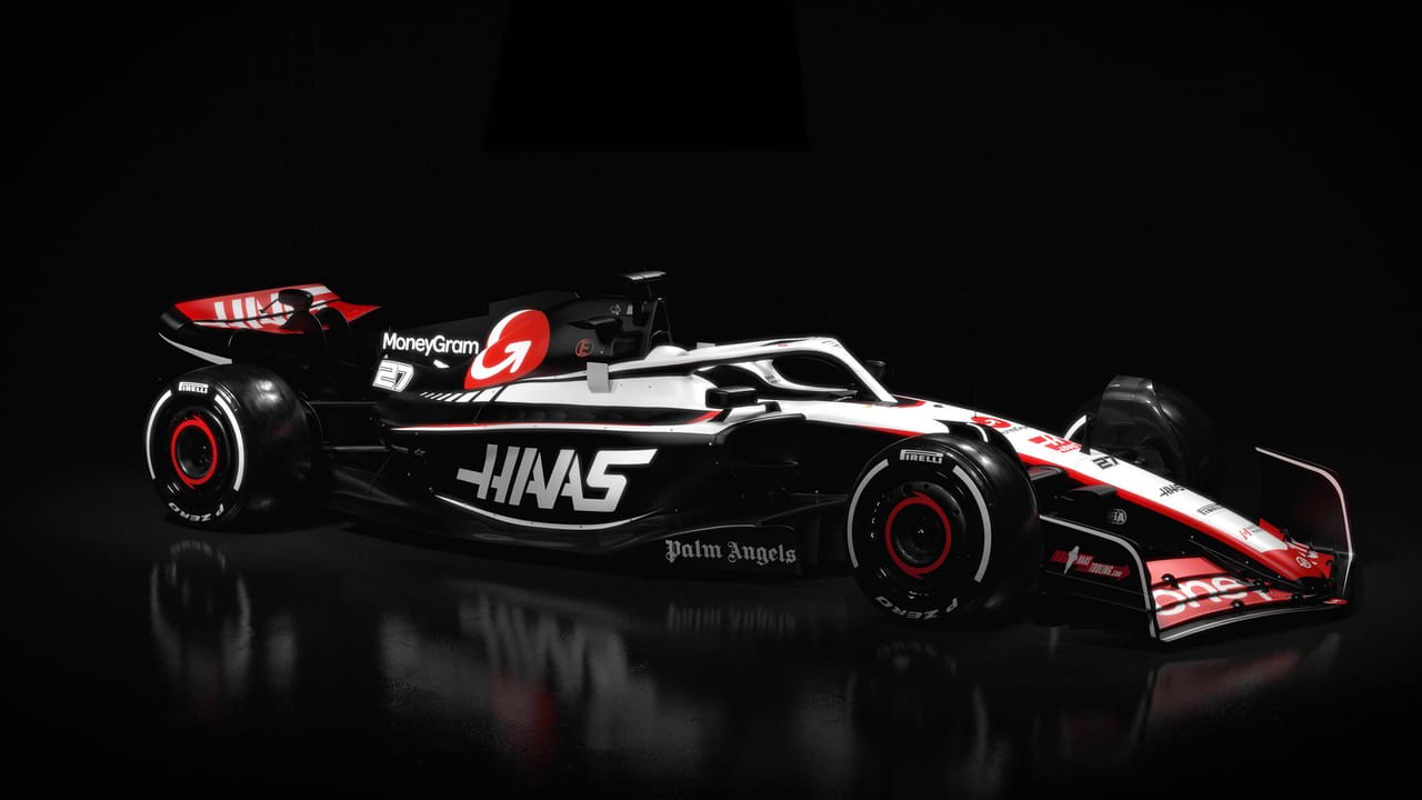 Haas kicks off F1 launch season with VF-23 | Top Gear