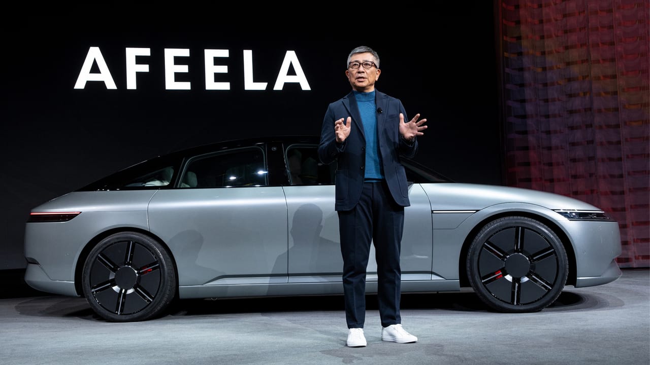 Honda and Sony have named their new car company AFEELA | Top Gear