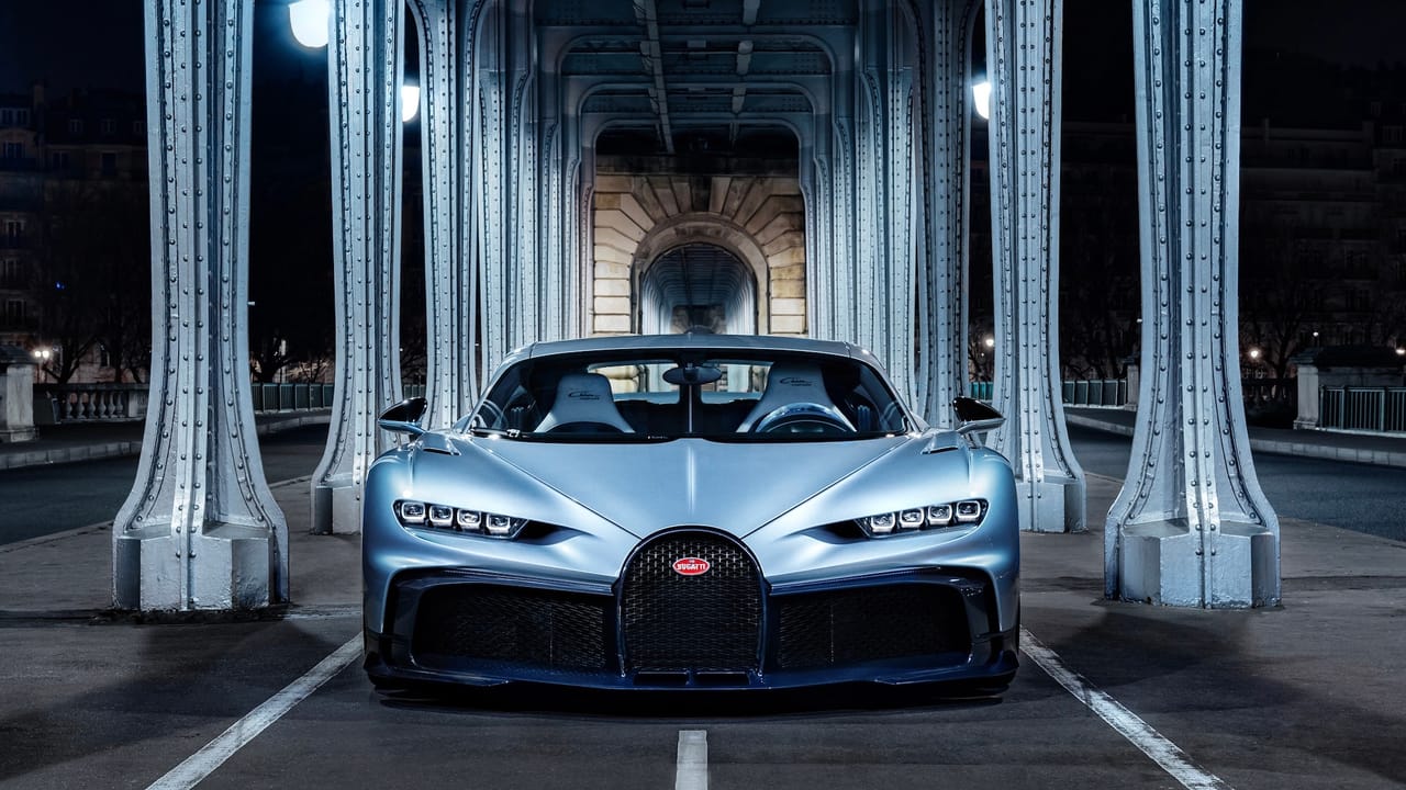 The one-off Bugatti Chiron Profilée has just sold at auction for £8.7m ...
