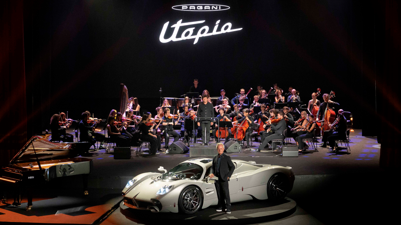 You can now listen to a Pagani making music | Top Gear