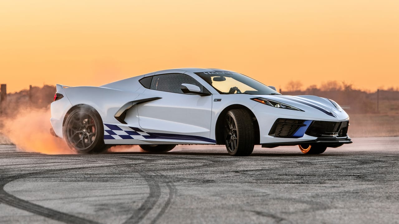 Meet the supercharged 708bhp C8 Chevy Corvette | Top Gear