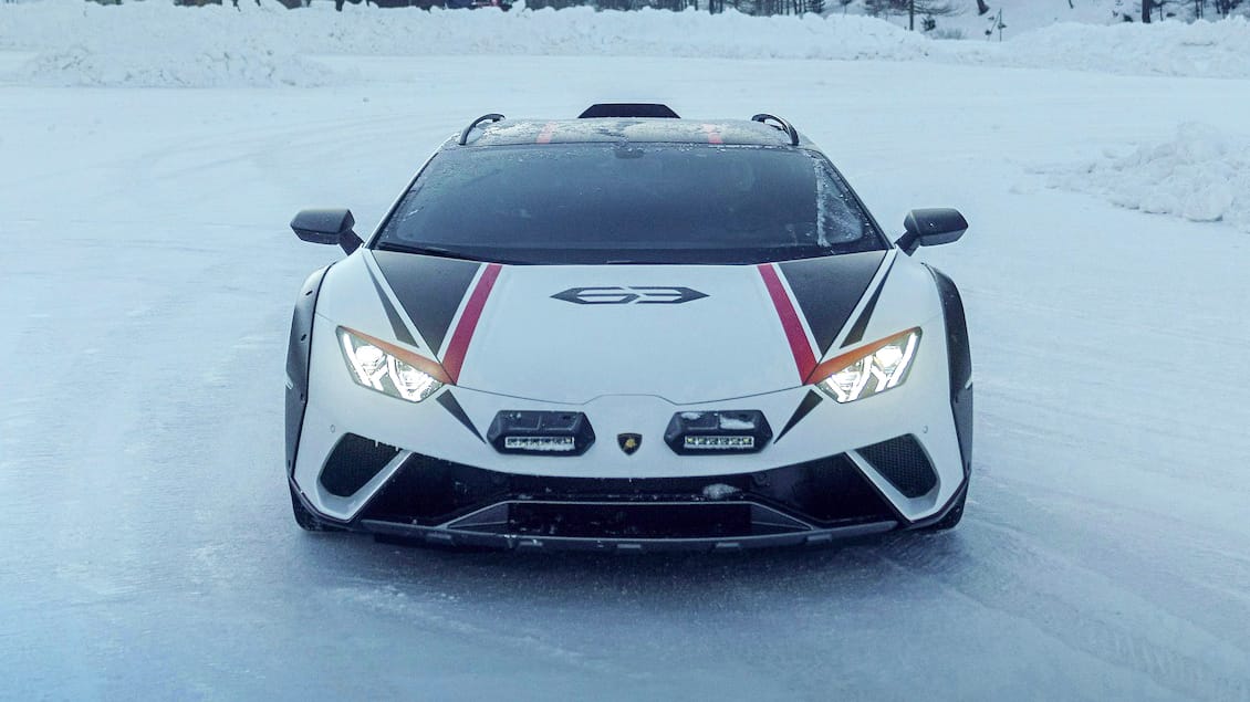 Here are new pics of the 600bhp off-road Lambo Sterrato playing in a ...