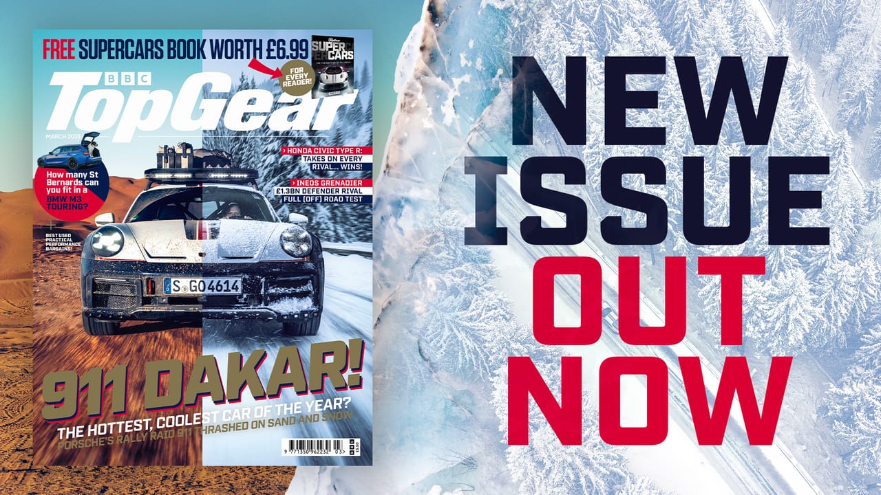 New issue out now: TG drives the Porsche 911 Dakar | Top Gear