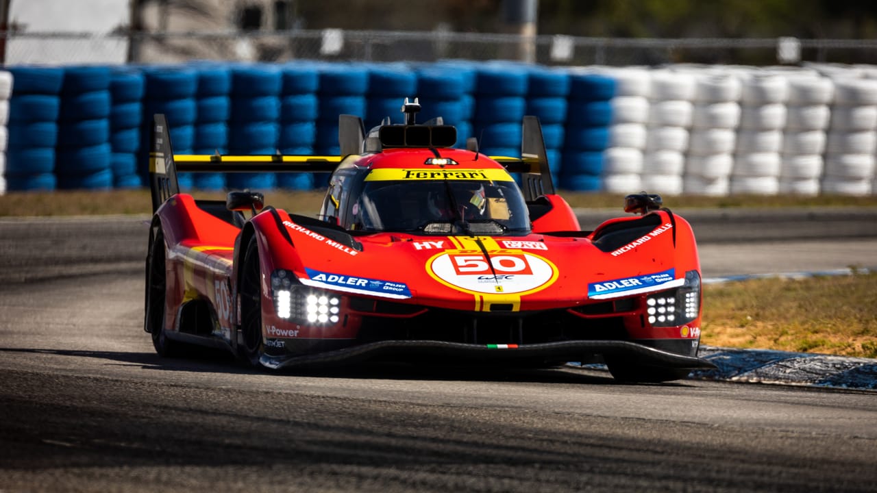 Ferrari 499P makes debut at Sebring, immediately takes pole | Top Gear